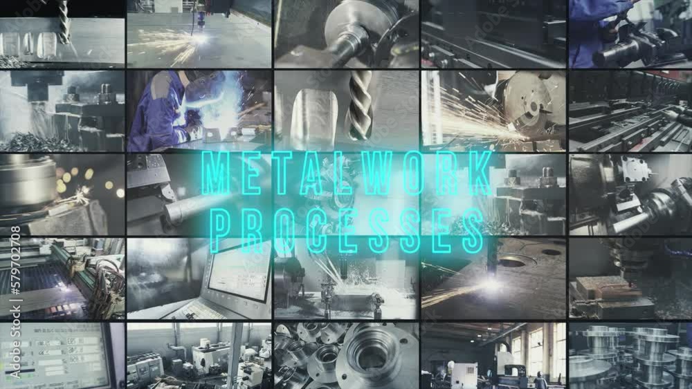 Metalwork processes multiscreen. Metalwork processes split screen ...