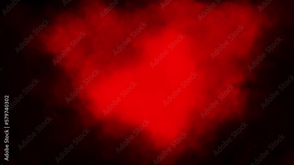 Evil winged demon, scary ghost, vampire creepy face 2D animation. Dark ...