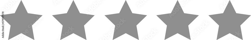 Zero stars, customer quality symbol. Zero star review rating. Website ...