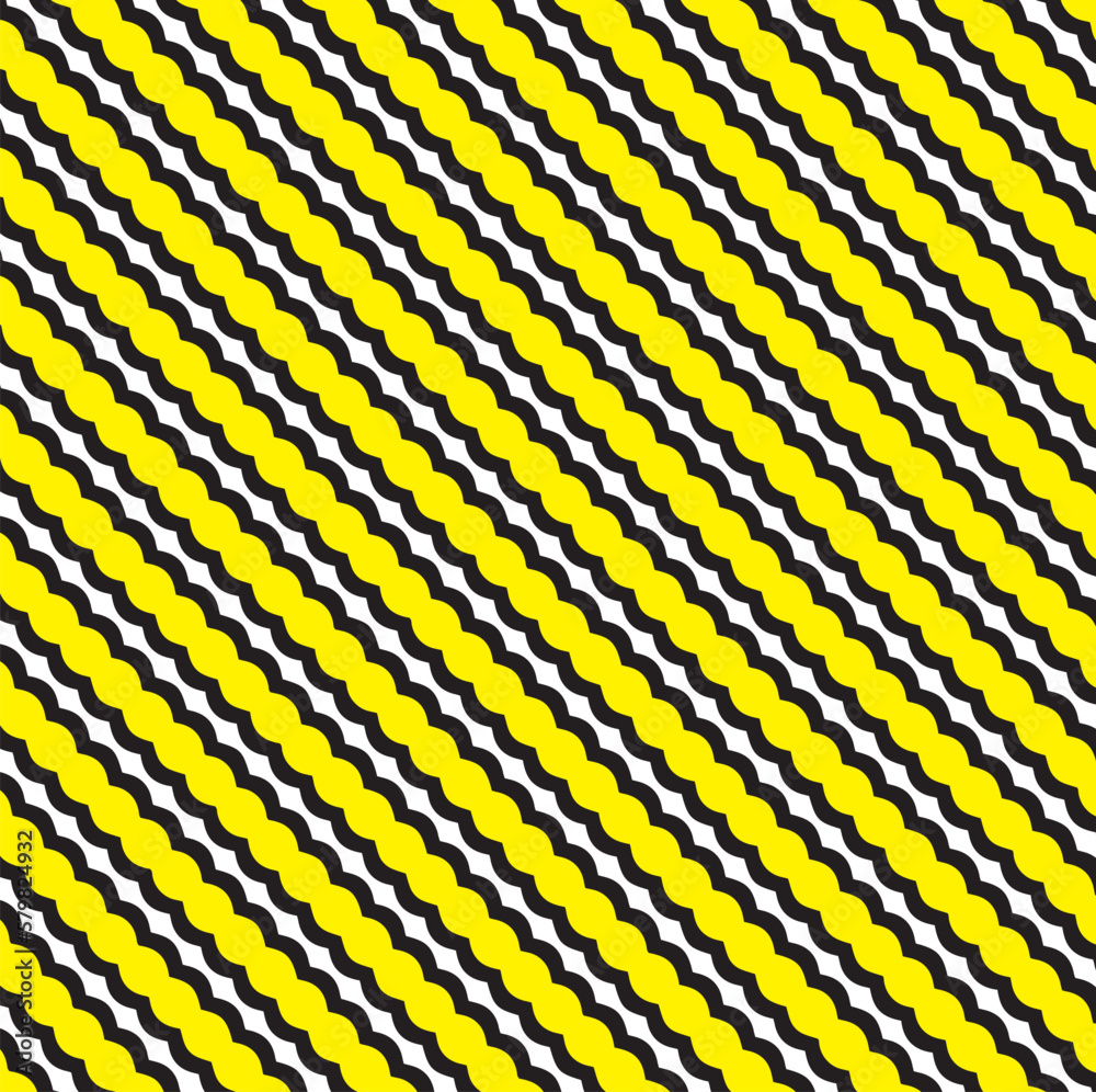 Seamless Abstract geometric patterns circle tripes, random symbols ...