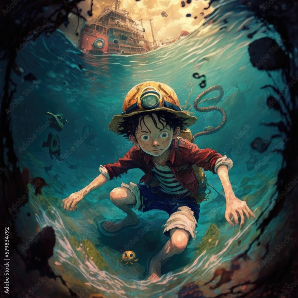 Playing Games in the Depths: Luffy's Adventure in the Base of the Ocean ...