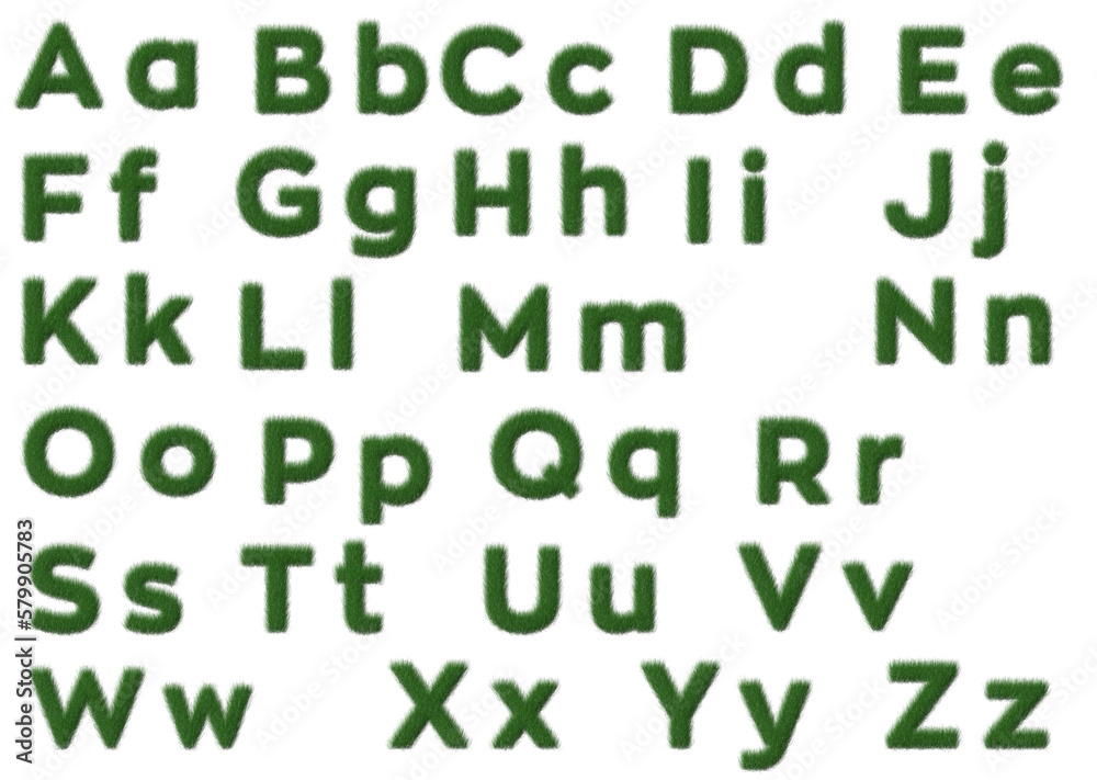 English Alphabets ABCD And Numbers Isolated In Transparant Background ...