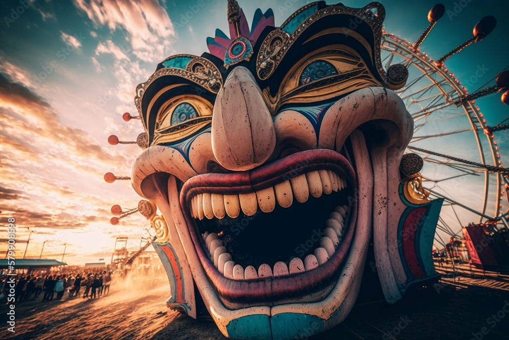 Experience a Hyper-Detailed Magical Carnival with Gravity-Defying Rides ...