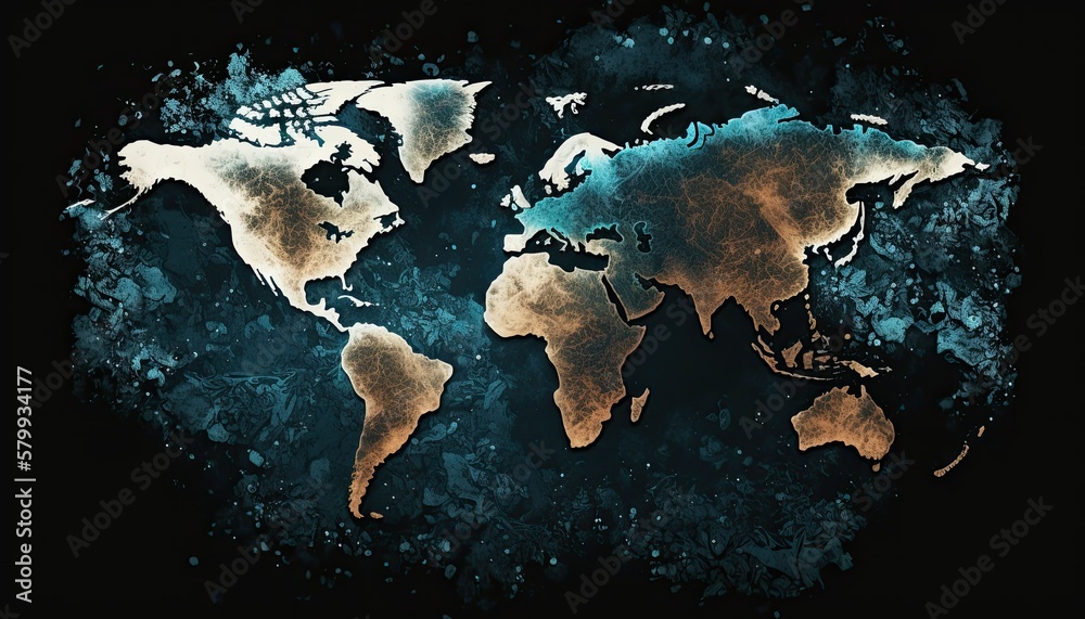 Earth Day: A Vibrant Eye-Catching Background Design Template of Earth ...