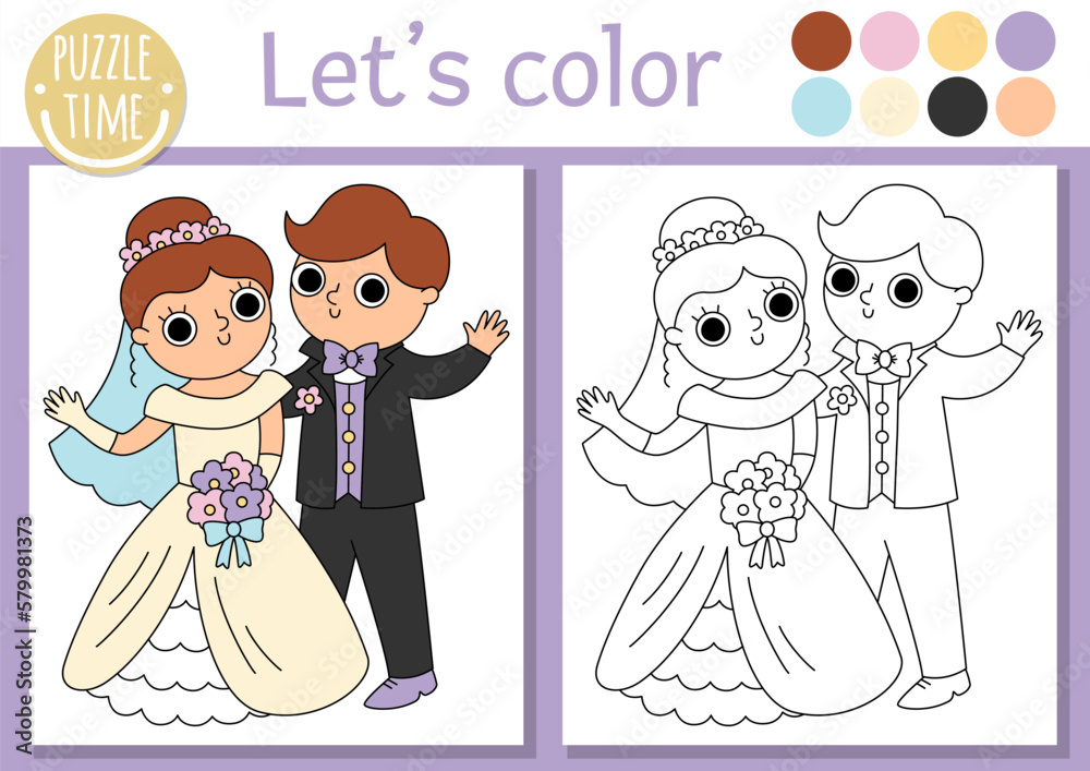 Wedding Printable Coloring Pages Wedding Printable Coloring Pages