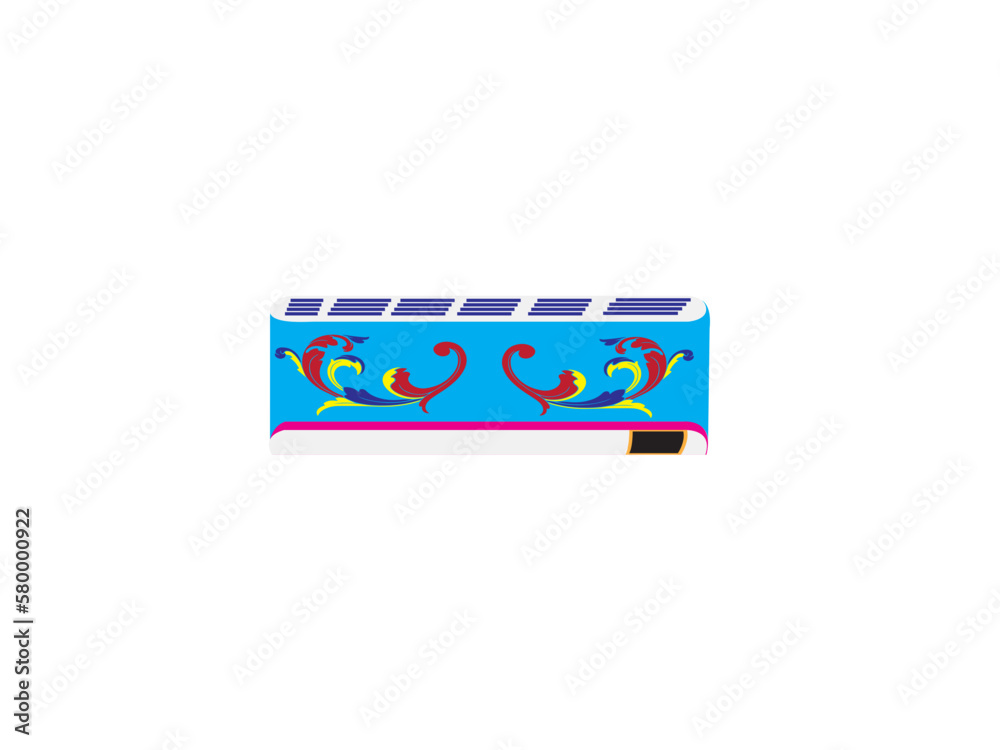 Split ac icon in isometric style vector. Air Conditioner Icon Design ...