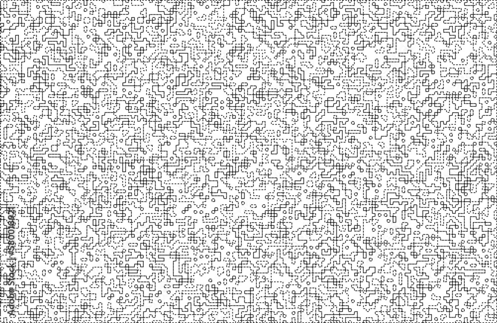 Stylish texture with figures from lines and dashes .Abstract geometric ...