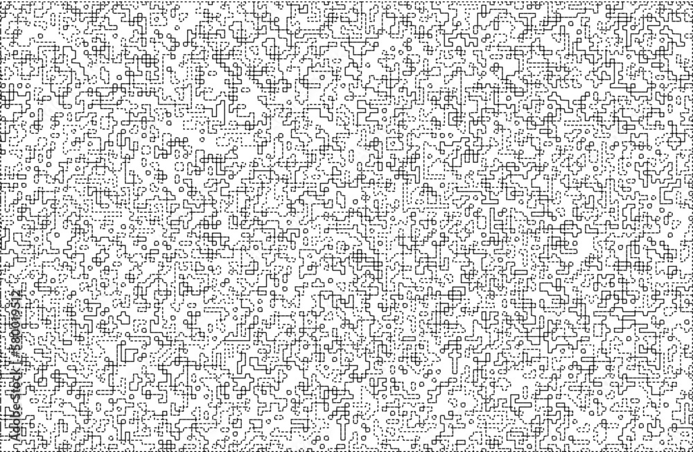 Stylish texture with figures from lines and dashes .Abstract geometric ...