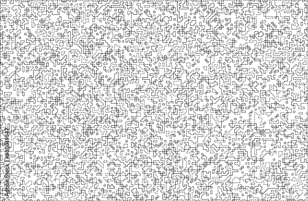 Stylish texture with figures from lines and dashes .Abstract geometric ...