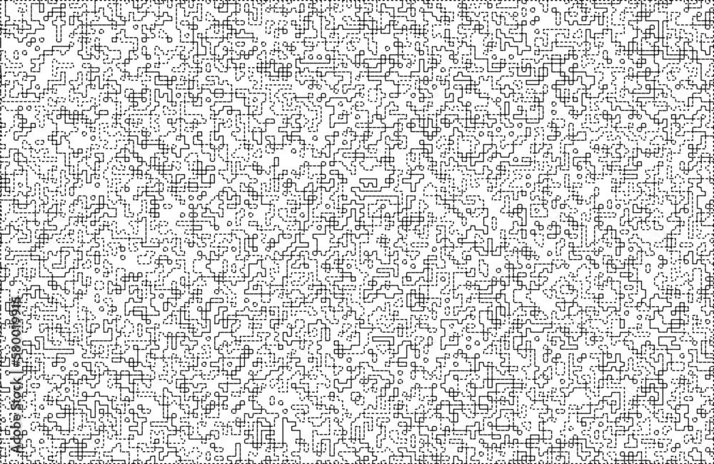 Stylish texture with figures from lines and dashes .Abstract geometric ...