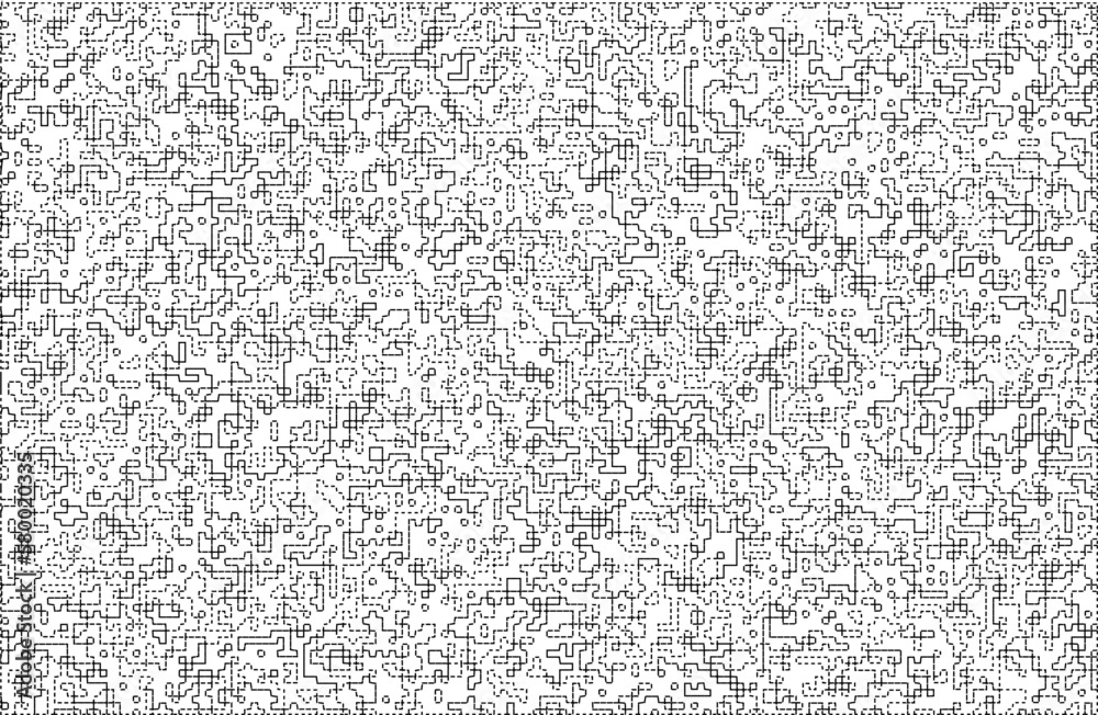 Stylish texture with figures from lines and dashes .Abstract geometric ...