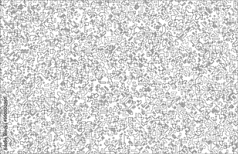 Stylish texture with figures from lines and dashes .Abstract geometric ...