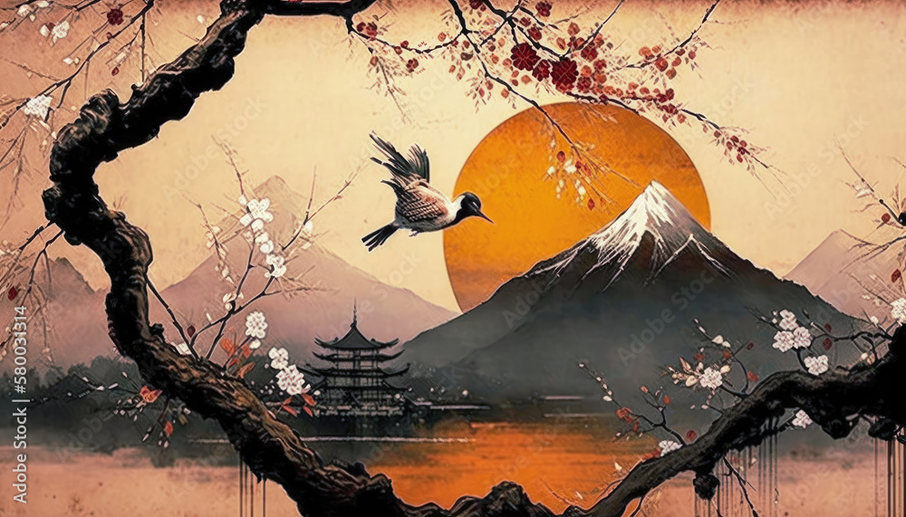 Elegance and Harmony: Exploring the Backgrounds in Japanese Painting AI ...
