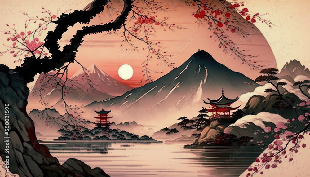 Elegance and Harmony: Exploring the Backgrounds in Japanese Painting AI ...
