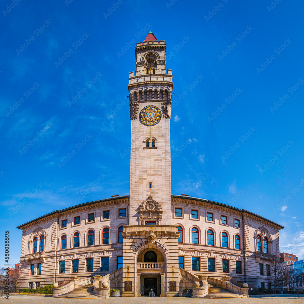 Foto de Worcester City Hall and Common Building, the National Register ...
