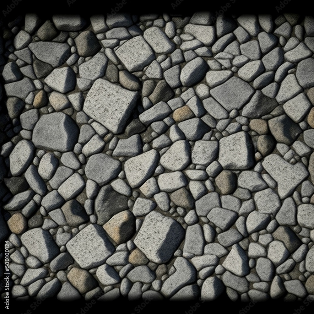 Repetitive Stone Texture in Shades of Gray and Brown: A Mesmerizing ...