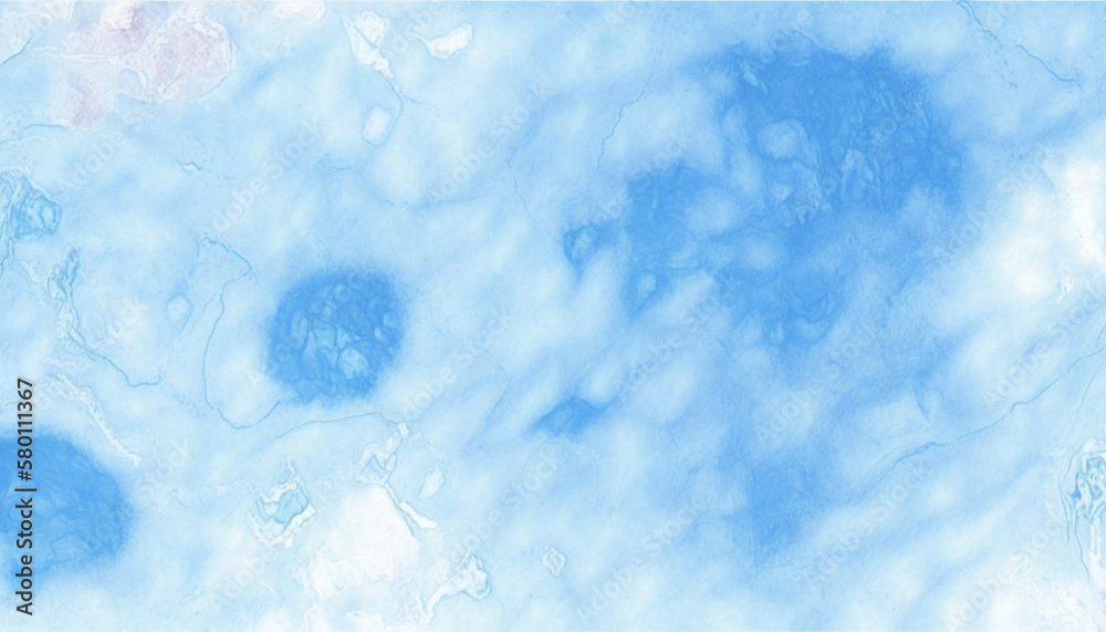 soft pretty light blue background with watercolor blotches or fringe ...