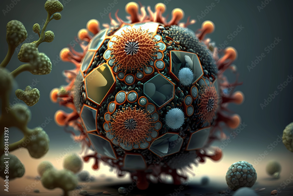 Abstract bacteria, probiotics, gram-positive bacteria and viruses of ...