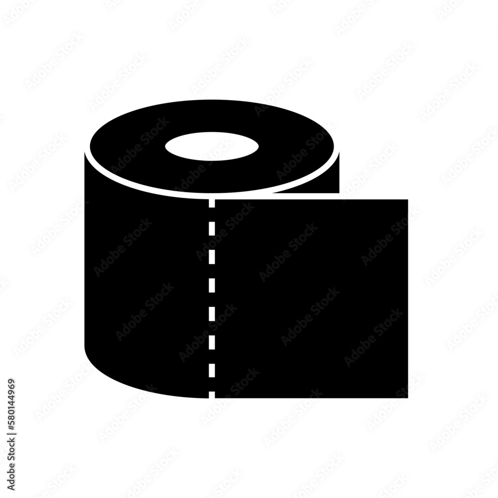 Toilet Paper Roll Icon