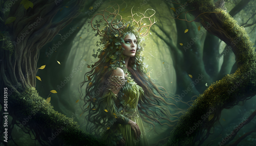 Dryads Greek Mythology