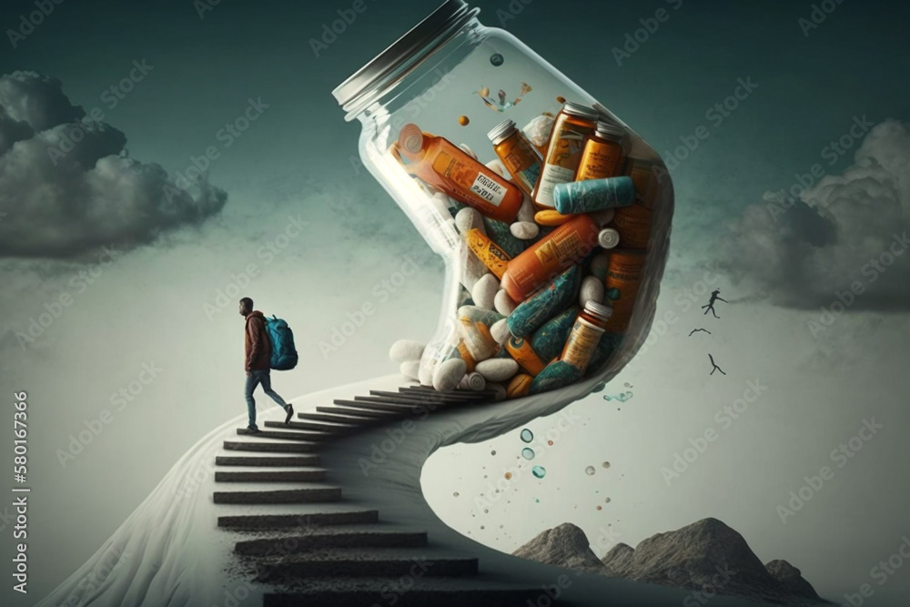 Stop drugs, alcohol, cigarettes. No bad habits. against drug abuse and ...