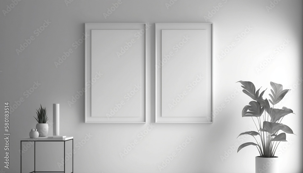 White frames for custom designs. square frames. Rectangular frames ...