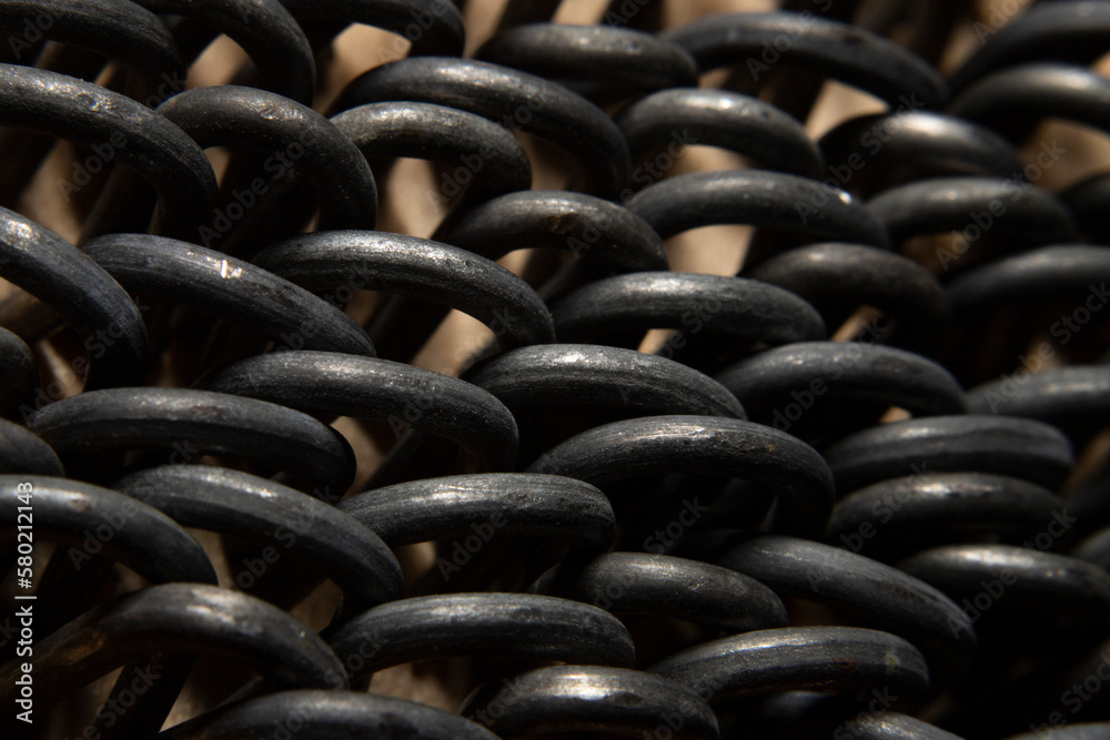 heavy barbed wire staples for construction and carpentry creating black ...