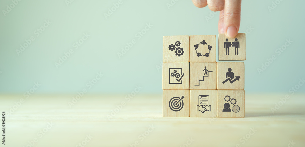 Poster Onboarding new employee process concept – Wall Art | UkPosters