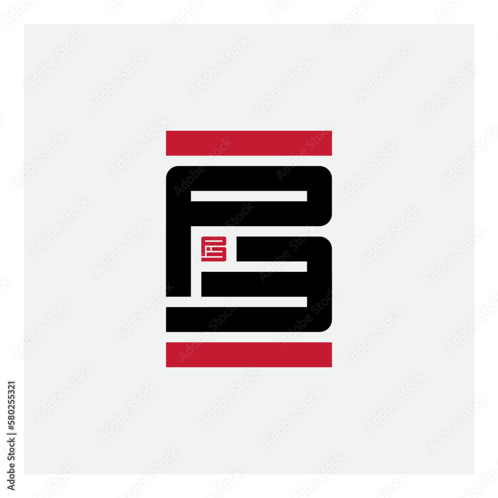 P and number three - logo. Design element. P3 - Vector logotype. Stock ...