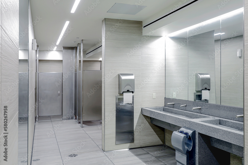 urban design men restroom Stock Photo | Adobe Stock