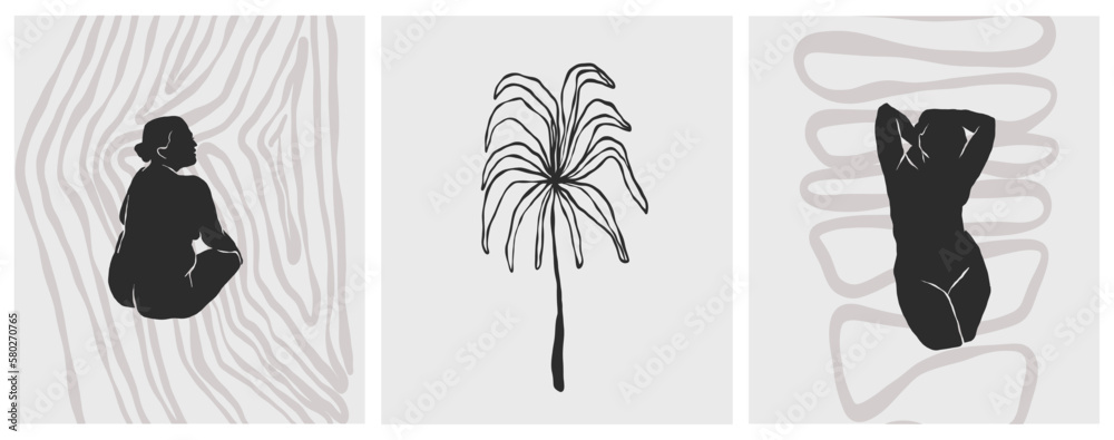 Hand drawn vector abstract graphic line simple,contemporary collection ...