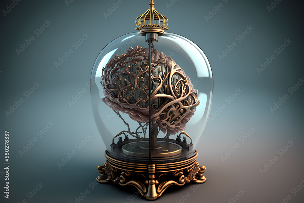 3D render of a sci - fi baroque concept design of anatomically correct ... 3D render of a sci - fi baroque concept design of anatomically correct ...