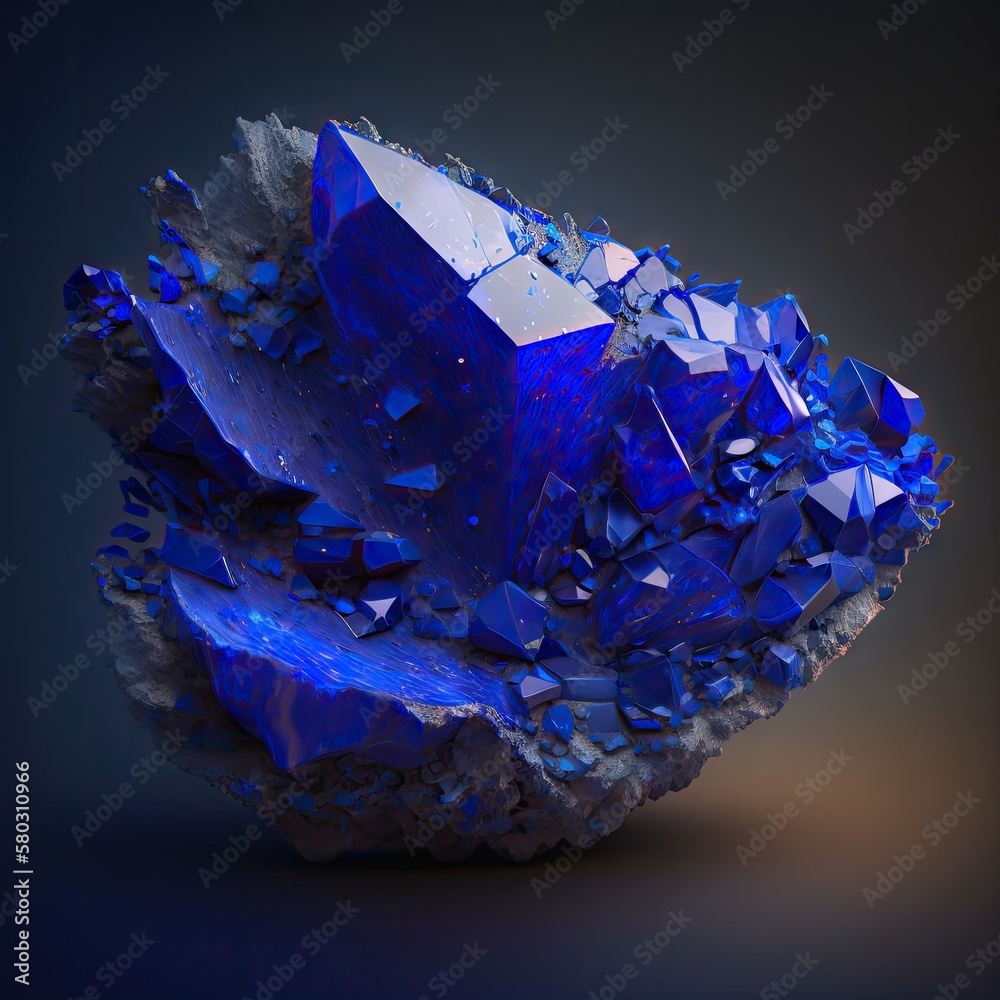 Lapis Lazuli Texture, Blue Stone Background, Lazure Gem Slice, Dark ...