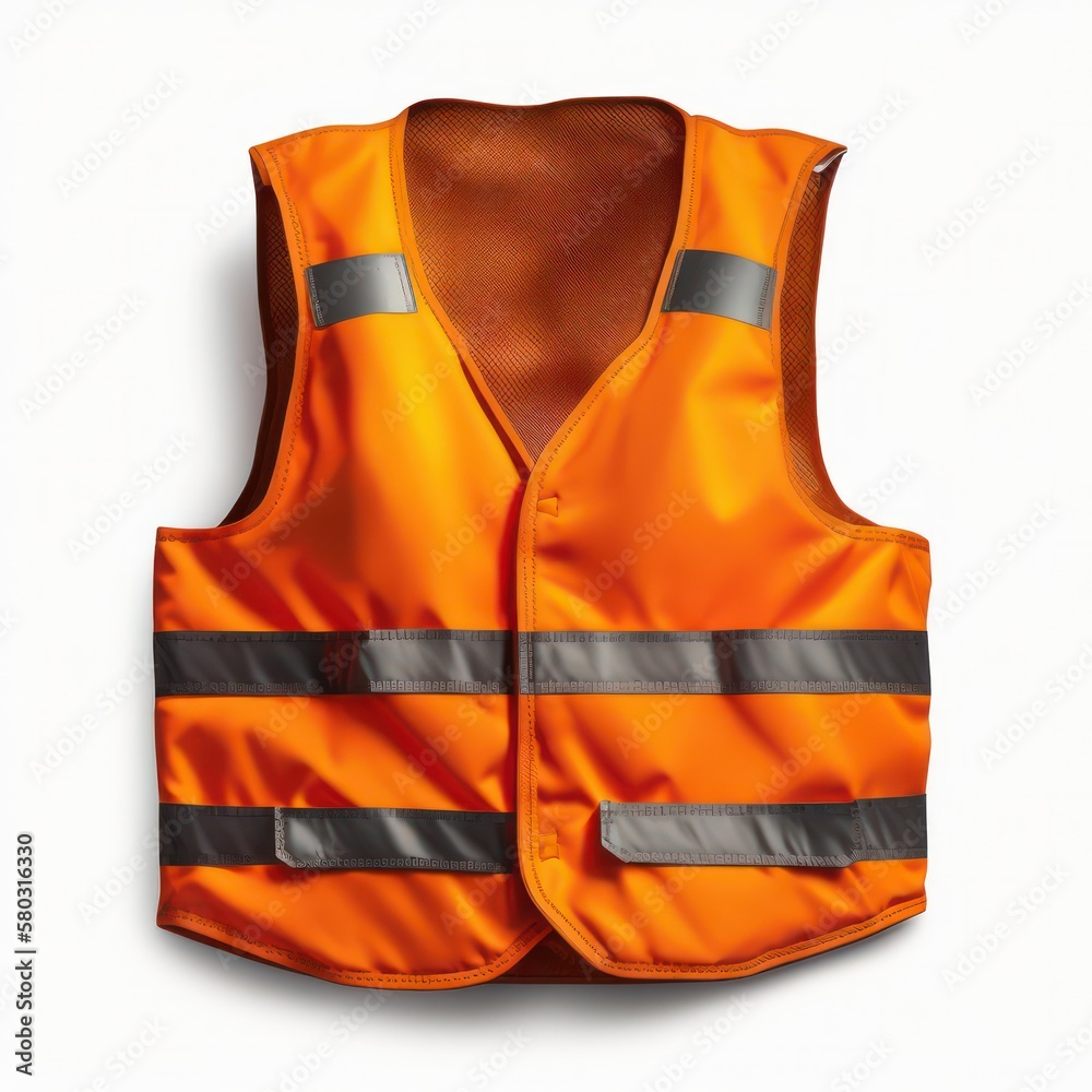 Reflective safety vest for construction and maintenance workers, high ...