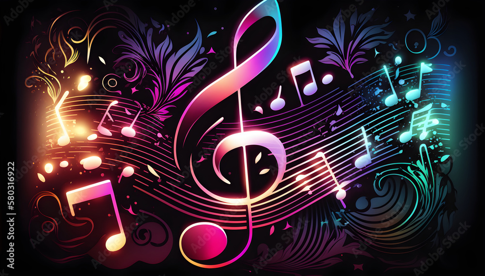 Hd Wallpaper Music Notes