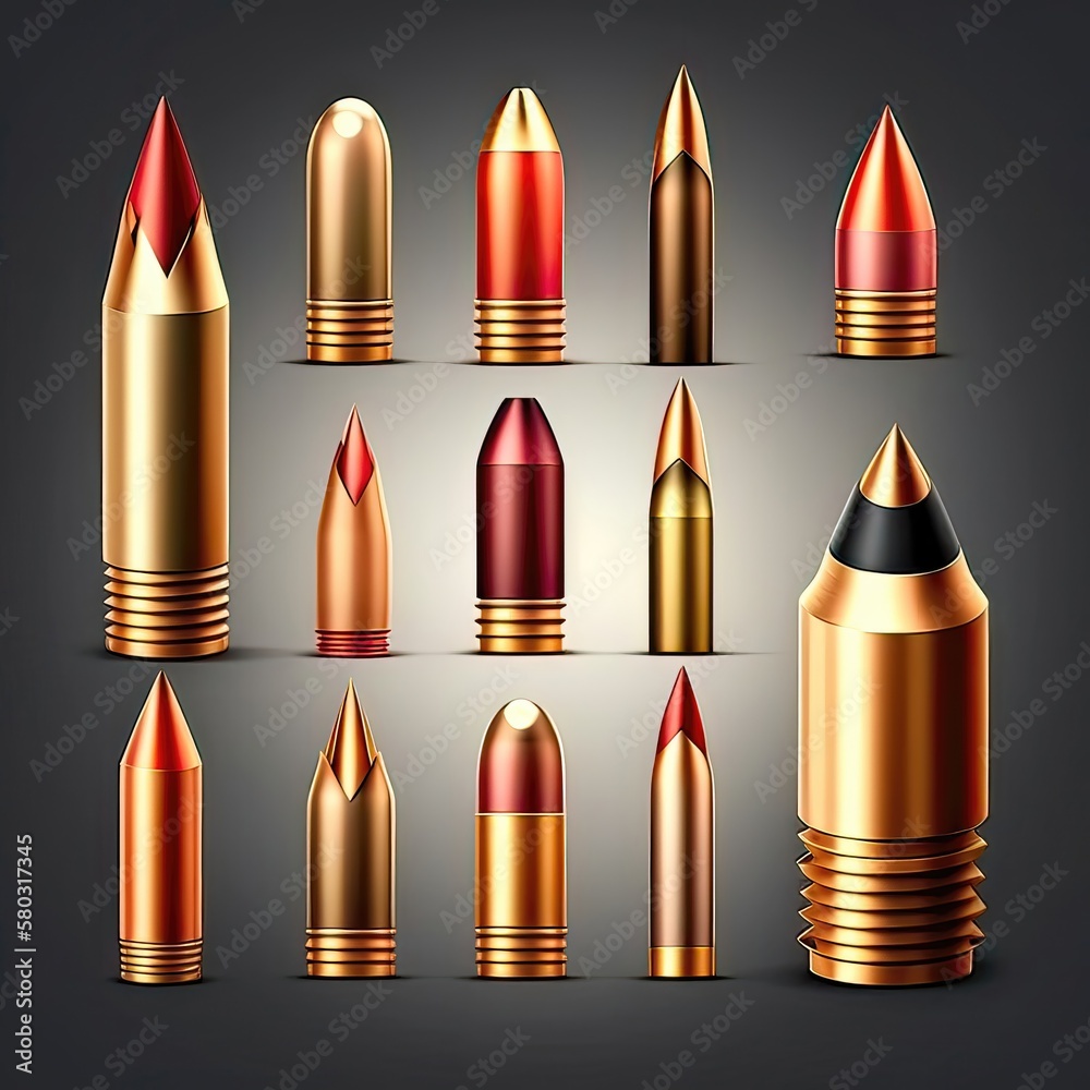 Large caliber cartridges are powerful ammunition typically used for ...