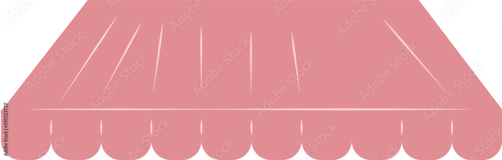 pink roof illustration construction company logo roof icon tent Stock ...