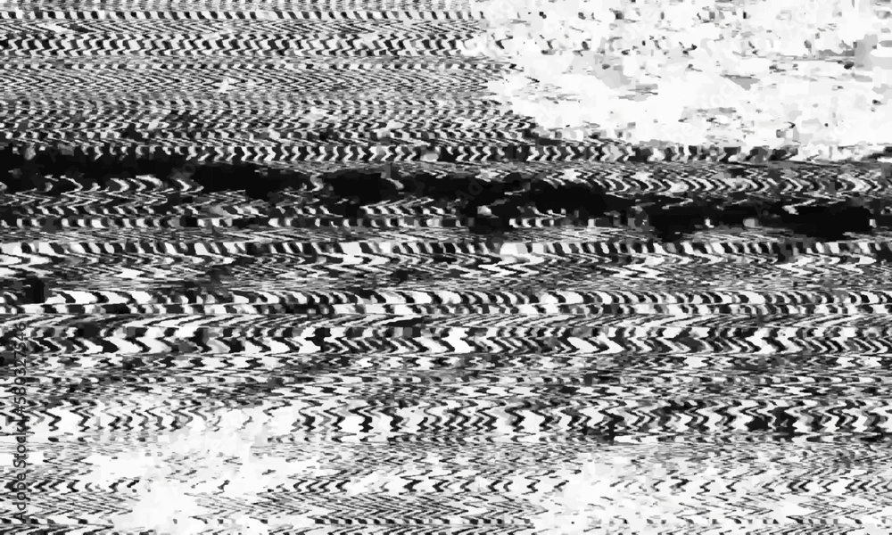 Glitch camera effect. Retro VHS background. Old video template. No ...