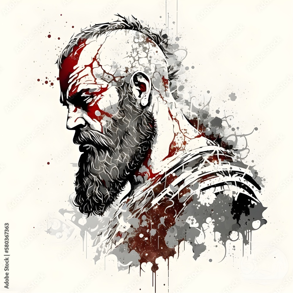 Kratos Drawing