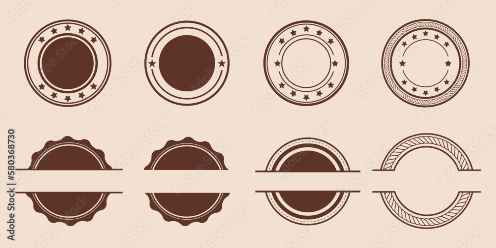 Vintage retro vector badges and labels. Premium quality medals set ...