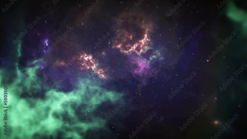 Flying In Orion Nebula 4K is motion footage for scientific and ...