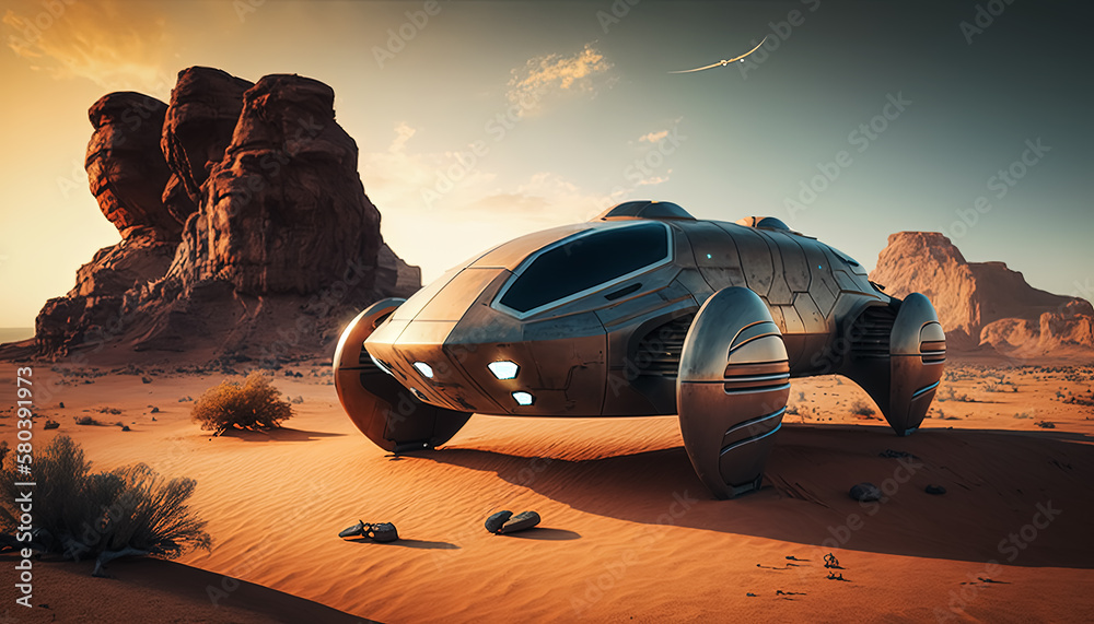 AI Generative Illustration of a Creative Photo of Otherworldly ...