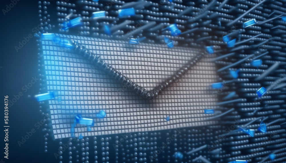 Email and cyber security concept. Phishing, hacking, virus and account ...