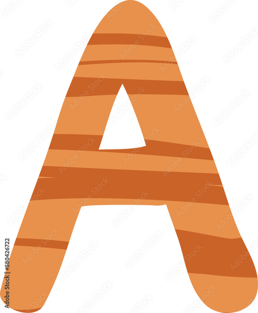Letter A english alphabet tree background. Stock Vector | Adobe Stock