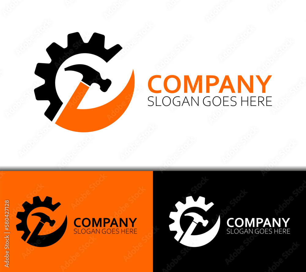 logo design for company logo or brand identity Stock Vector | Adobe Stock