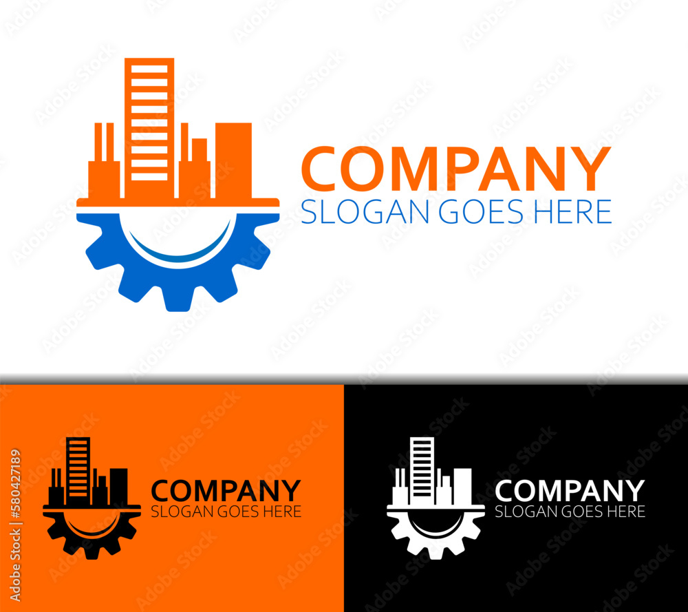 logo design for company logo or brand identity Stock Vector | Adobe Stock