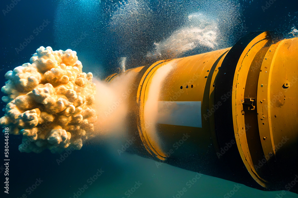 Pipeline explosion underwater, Gas pipeline fire boils underwater ... Pipeline explosion underwater, Gas pipeline fire boils underwater ...