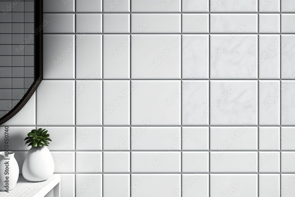 tiles for the bathroom. textures, mockups, and. Generative AI Stock ...