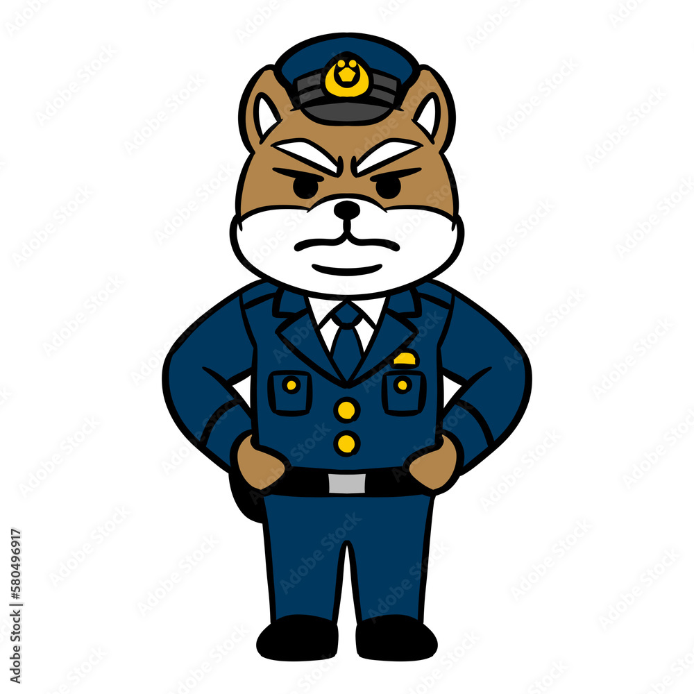 警察官 Stock Illustration | Adobe Stock
