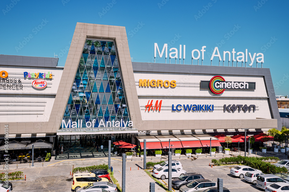 16 September 2022, Antalya, Turkiye: Big Mall of Antalya shopping ...